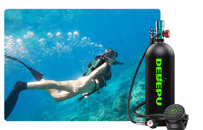 Mini Scuba Tank | Lightweight Portable Diving Cylinders | DedepuDive